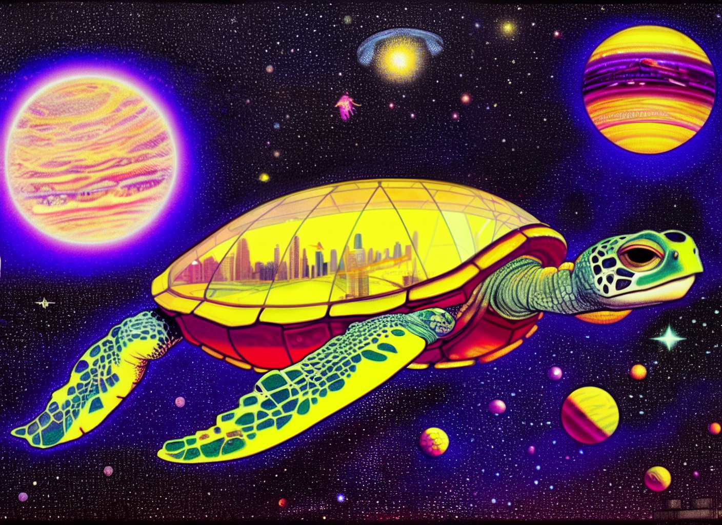 Turtles in Space